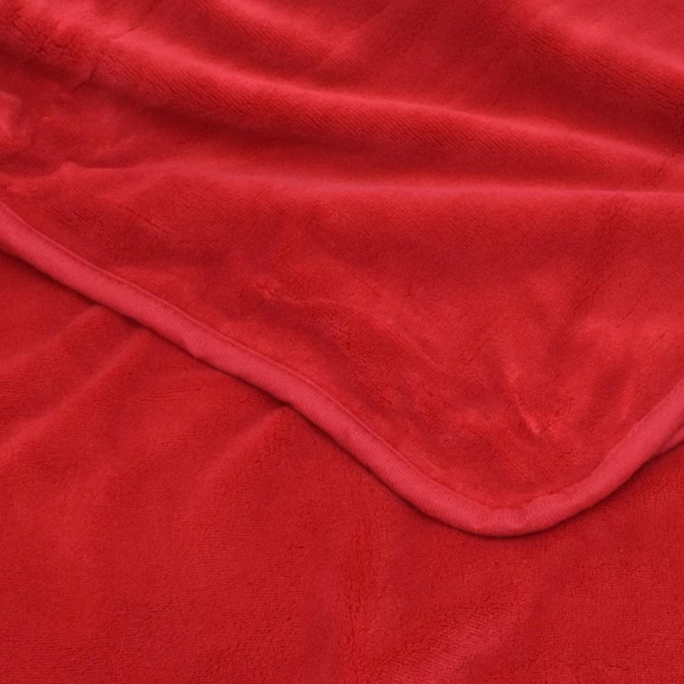 Coral Blanket Embroidered - Fleece Blankets | NorthEast Fleece Co
