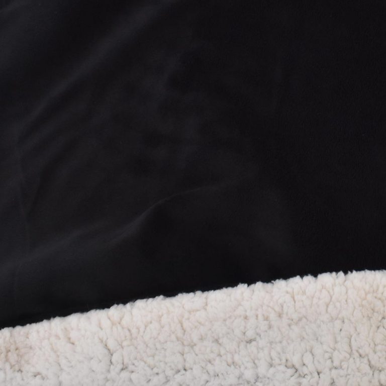 Oversize Sherpa Blanket Embroidered - Fleece Blankets | NorthEast Fleece Co