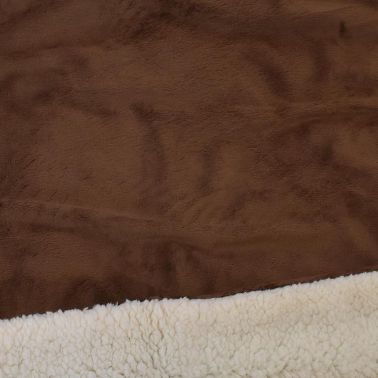 Oversize Sherpa Blanket Embroidered - Fleece Blankets | NorthEast Fleece Co